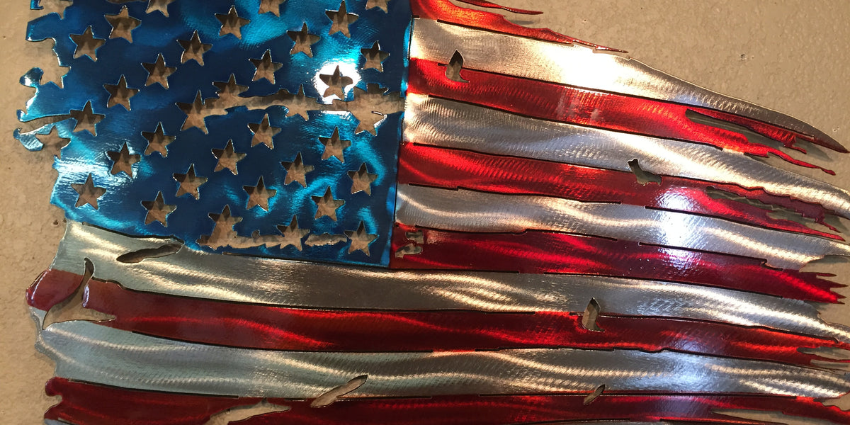 Metal Flag Art | 100% American-Made - Reflections in Metal ...