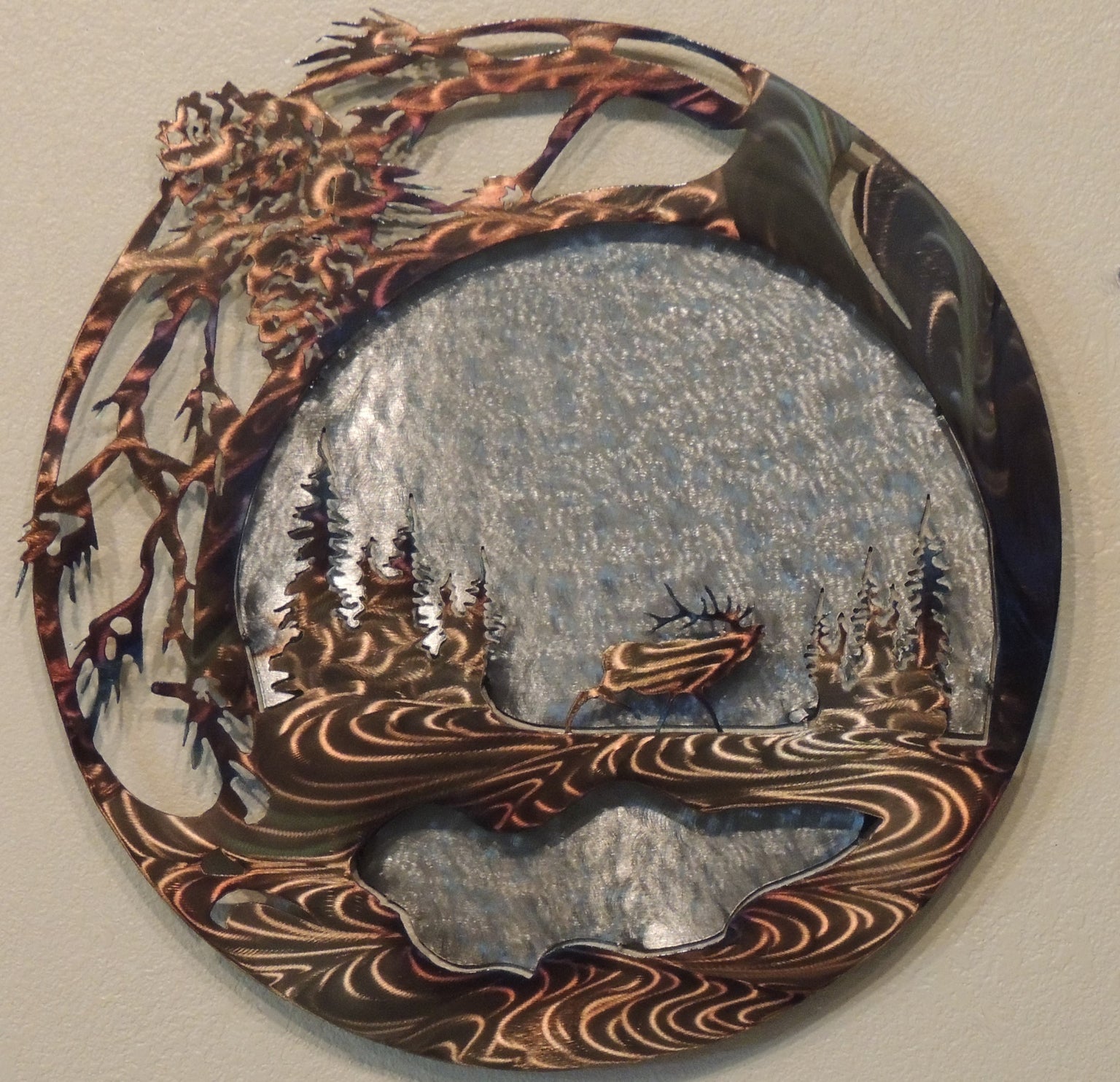 Scenic Metal Wall Art - Reflections in Metal — Reflections In Metal
